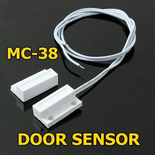 Jual Magnetic Contact Switch MC38 MC-38 Door Windows Drawer Sensor ...