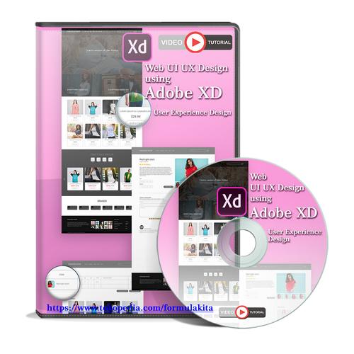Jual DVD Tutorial Web UI UX Design using Adobe XD - User Experience ...