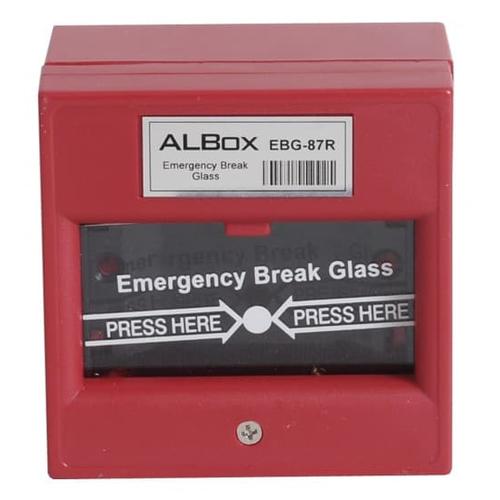 Jual Albox EBG87 Push Button Emergency Break Glass (Manual Call Point ...