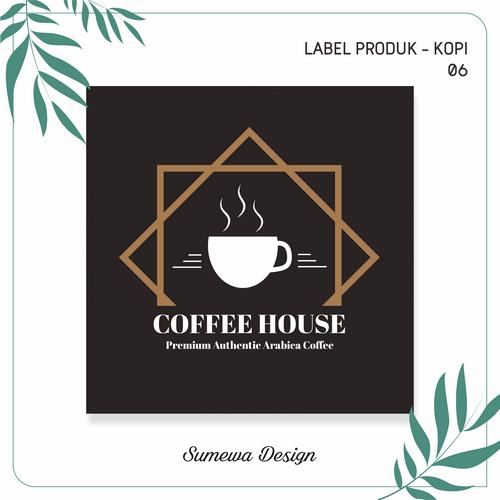 Jual Stiker Label Produk - Kopi 06 - Kab. Sleman - Sumewa Design ...