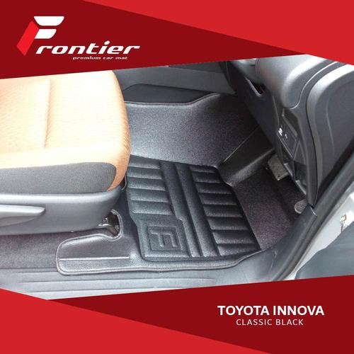 Promo Karpet Mobil Frontier Untuk Toyota Innova Type Classic Black - BLACK, A/T Cicil 0% 3x ...