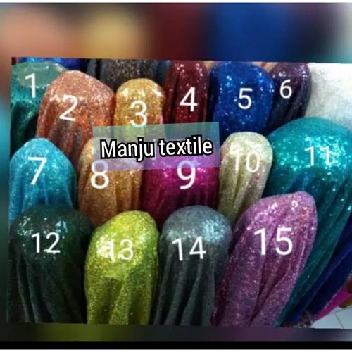 Jual kain Tile sequin / bahan tille sequin / kain seribu payet - Baby ...