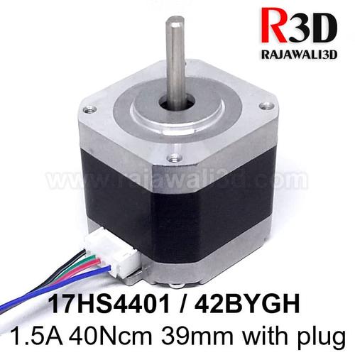 Jual Nema 17 Stepper Motor 17HS4401 42BYGH 1.5A 40Ncm 39cm 1.8 w plug ...
