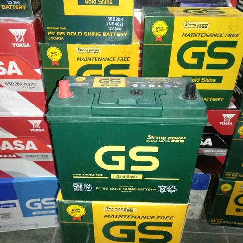 Jual Aki Accu GS MF Kering Gold Shine NS40ZL 38AH (38amper) - Kota ...
