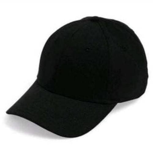 Jual Topi Bassball Polos HITAM / Topi Main / Topi Cewek / Topi Cowok ...