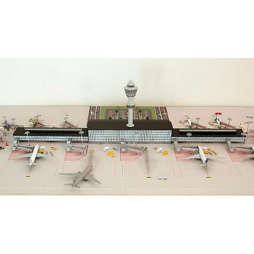 Jual Diecast Pesawat Airport Terminal Building Mat Airport Single ...