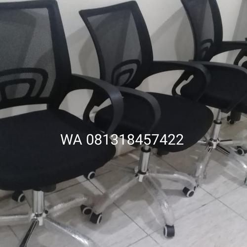 Jual Kursi kantor | kursi staff | kursi jaring warna hitam - Jakarta ...