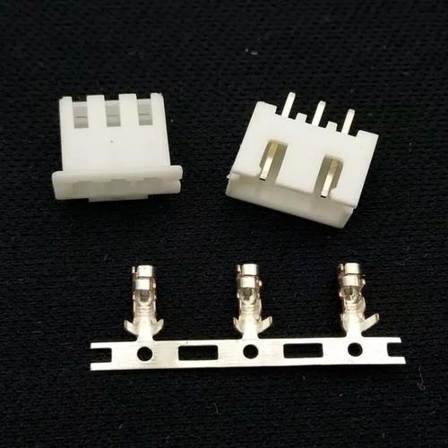 Jual 10 Set konektor molex 3P JST XH2.54 / molex 3 PIN pitch 2.54mm ...