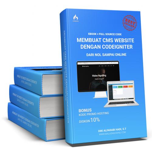 Jual Membuat Website Dengan CodeIgniter Dari NOL Sampai ONLINE - Kab ...