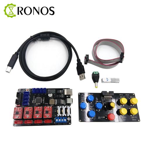 Jual DIY CNC USB controller 4 axis engraver machine control panel laser ...