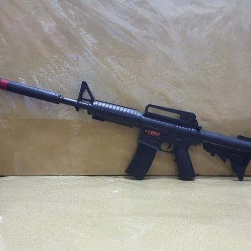 Jual spring gun merk cobra seri m4-1 m4 replika m16 bb 6 mm - Kab ...