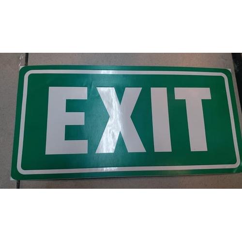 Jual SIGN LABEL STICKER EXIT 30X15CM - Jakarta Barat - Berjaya Safety ...