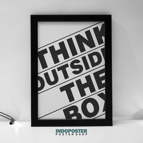 Jual Poster Think Outside The Box - Kab. Bandung - INDOPOSTER | Tokopedia