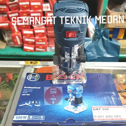 Jual GKF550 MESIN PALM ROUTER HAND TRIMMER BOSCH 6mm 1/4" GKF 550 ...