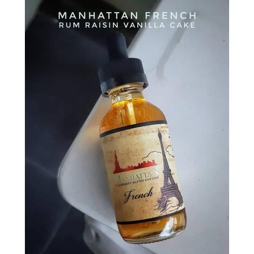 Jual Manhattan french 6mg 9mg 12mg 18mg 24mg 60ml premium vape liquid ...