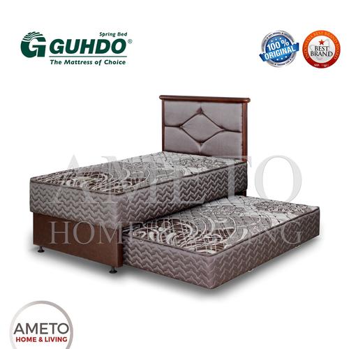 Jual Guhdo Spring Bed 2 in 1 Standard - 120 x 200 - Paris Full Set ...