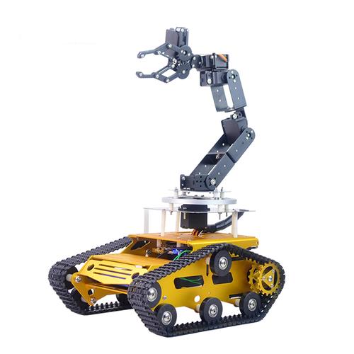 Jual NEW XIAO R Avatar Raspberry Pi 3B DIY 6DOF Metal RC Robot Arm Car ...