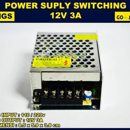Jual Power supply power switching 12v 3A - Kab. Jember - VIP jember ...