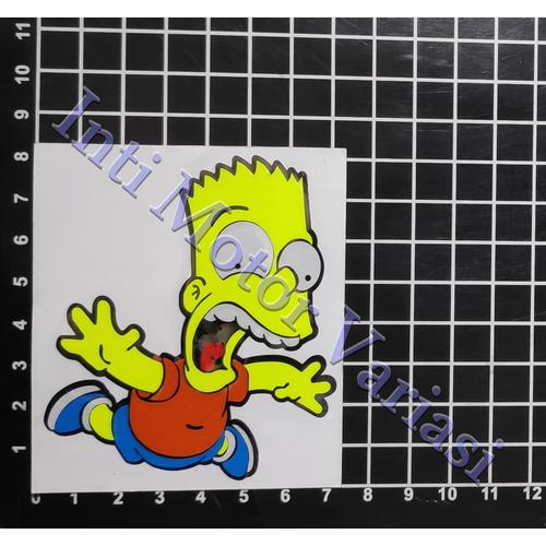 Jual Stiker Cutting Bart Simpson A - Kota Bandung - Inti Motor Sticker ...