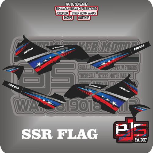 Jual stiker striping list motor kawasaki ninja ssr flag - Kab. Blora ...