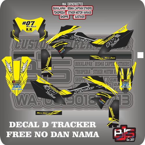 Jual stiker full body d tracker decal full body d tracker grafis 1 ...