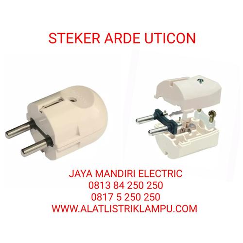 Jual STEKER ARDE UTICON 2 PIN - Jakarta Pusat - Jaya mandiri electric ...
