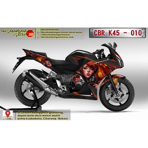 Jual Decal Motor Sticker Motor Honda CBR K45 Anime 010 - Kab. Bekasi ...
