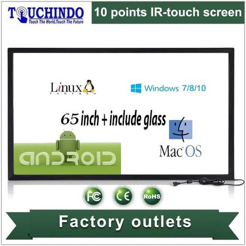 Promo Touchscreen Panel Overlay 65 Inch+include Glass Multi Touch ...