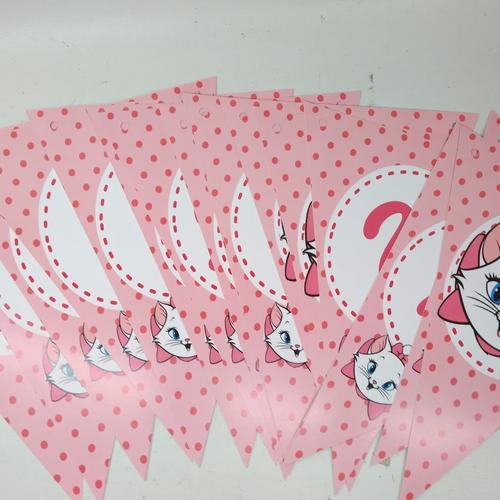 Jual bunting flag marie cat / bendera ultah marie cat - Kota Palembang ...