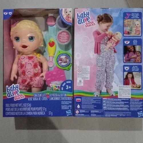 Jual Baby alive super snacks snackin' Lily/boneka bisa makan dan poop ...