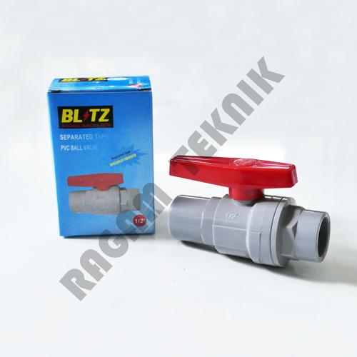 Jual Ball Valve BLITZ 1/2" inch Stop Kran Pvc Plastik Gagang Plastik BV - Kota Bandung - ragam ...