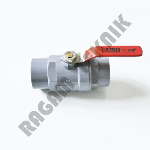 Jual Ball Valve BLITZ 1 1/4" inch Stop Kran Pvc Plastik Gagang Besi - hsg - Kota Bandung - ragam ...