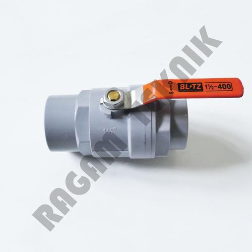 Jual Ball Valve BLITZ 1 1/2" inch Stop Kran Pvc Plastik Gagang Besi - cisal - Kota Bandung ...