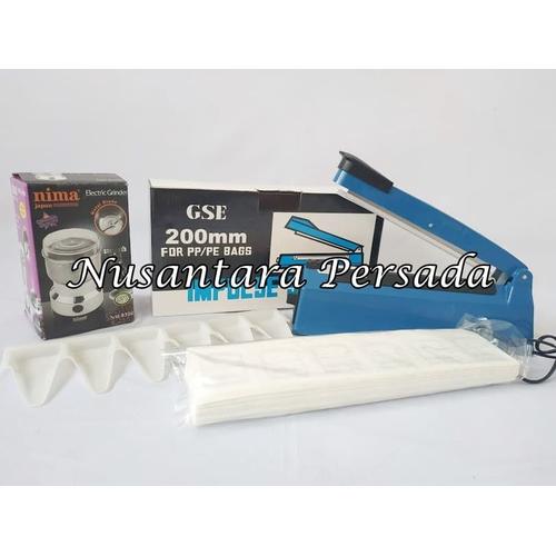 Jual Paket Puyer (Alat press+kertas puyer+Sendok Puyer+Blender Obat ...