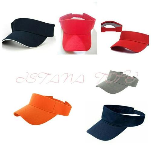 Jual topi-topi senam caddy warna warni-topi caddy promosi-topi tenis ...