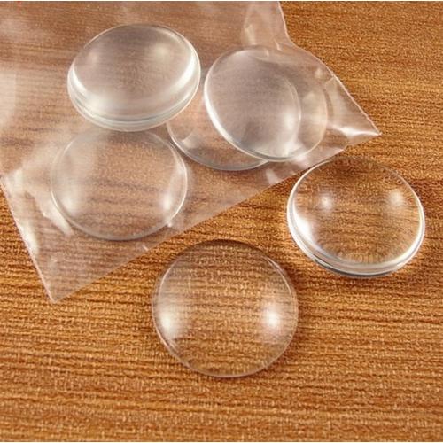 Jual Glass Dome Bulat fit 3CM (30MM) Kubah Kaca Polos Bening Bundar ...