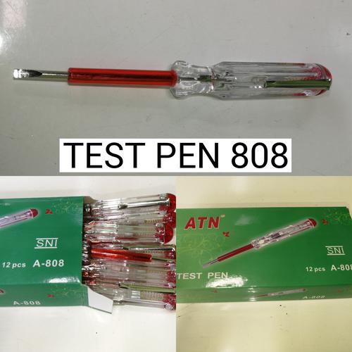 Jual Tespen obeng merah/tespen listrik /test pen ATN 808 - Jakarta ...