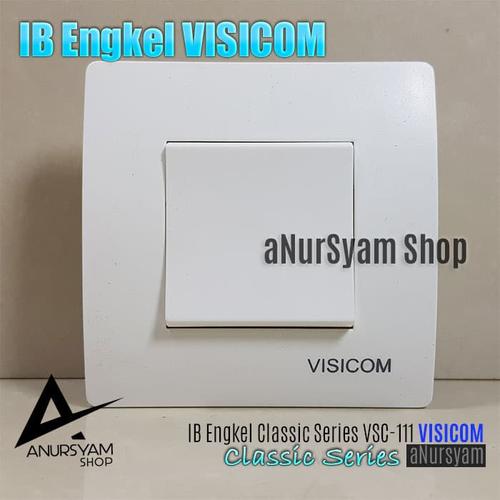 Jual IB Engkel VISICOM VSC-111 Classic Series / Single Switch Hotel ...