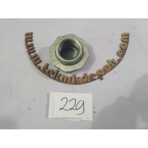 Jual watermur besi 2 inch water mur union socket galvanis drat dalam ...