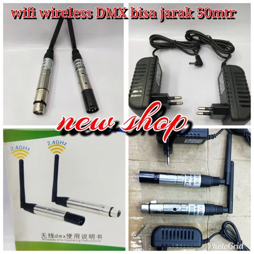 Jual wireless conecting mixer DMX ke parled & Beam tampa kabel ...