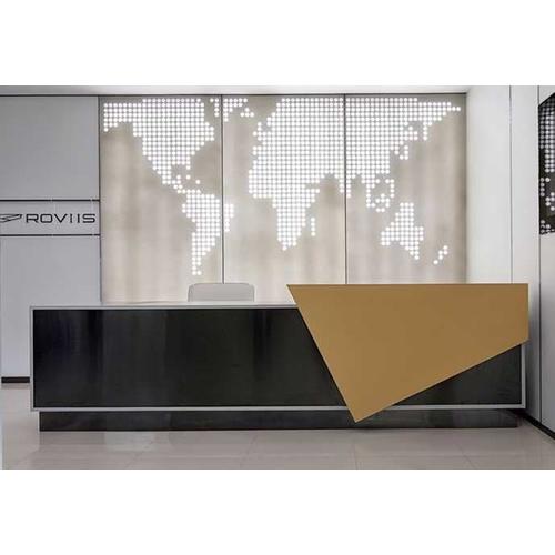 Jual meja resepsionis kantor |HPL|Duco| free design - Jakarta Selatan ...