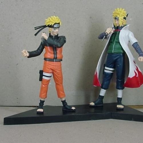Jual Figure Set Uzumaki Naruto & Minato Namikaze (no box / plastikan ...