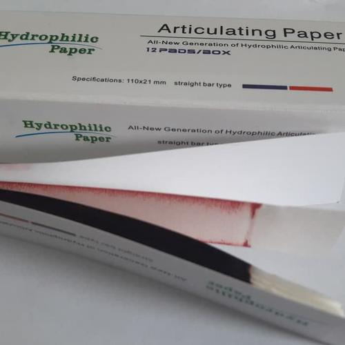 Jual articulating paper dental hydrophilic paper Kertas articulating ...