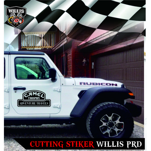 Jual Stiker Mobil Camel Trophy 60 Cm Off Road Sticker Cutting Pintu ...