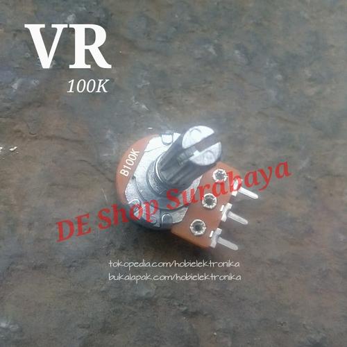 Jual Potensiometer VR 100K Mono 100 kilo ohm trimpot - Kota Surabaya ...