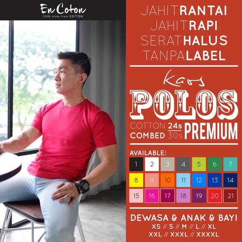 Jual Kaos Polos Tanpa Label DEWASA uk. XL - Ijo Fuji - Kota Surabaya ...