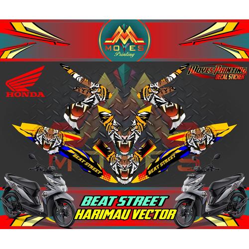 Jual Decal Sticker Beat Street Harimau Vector - Kab. Sumedang - M VISCA ...