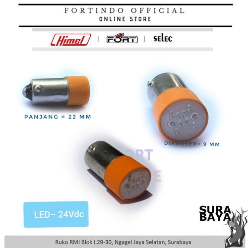 Jual Lampu Led 16 mm isi ulang push button pilot lamp 220V,24V MERK ...