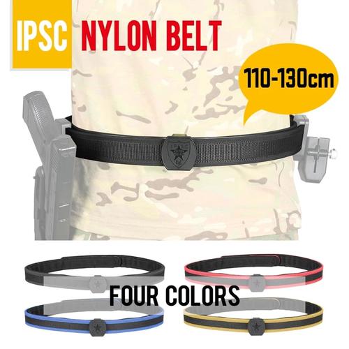 Jual belt ipsc ikat pinggang ipsc import original sabuk ipsc - Hitam, M ...