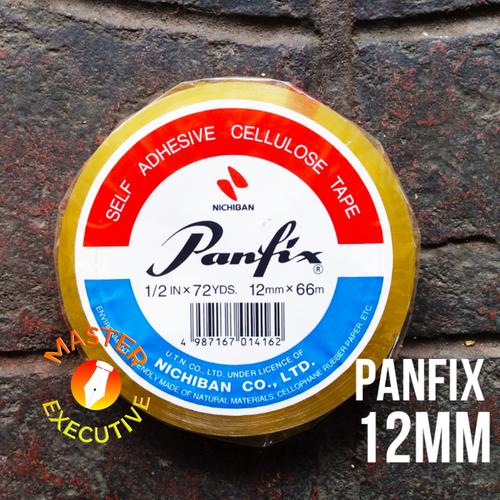 Jual Panfix Cellulose Tape 12 mm x 66 m / Solasi 0.5 In x 72 Yards ...